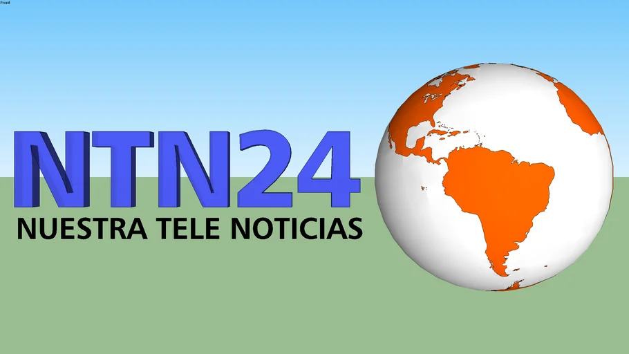 NTN24 logo | 3D Warehouse