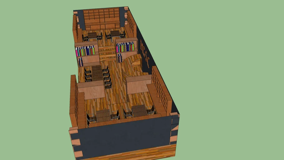 Library Design | 3D Warehouse