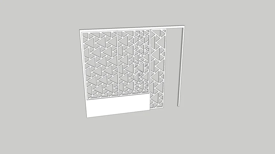 partition wall | 3D Warehouse