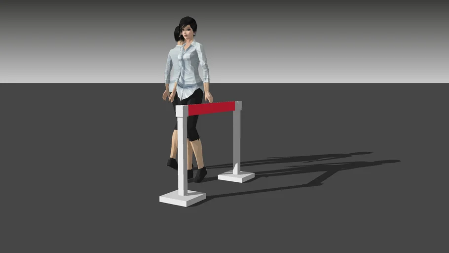 Low Poly POLE Partition | 3D Warehouse