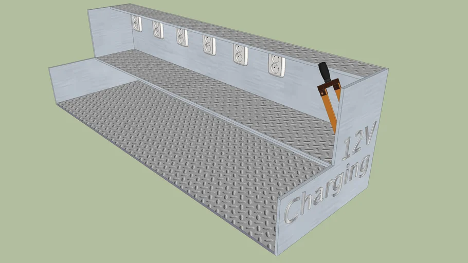 12V rc charging station | 3D Warehouse