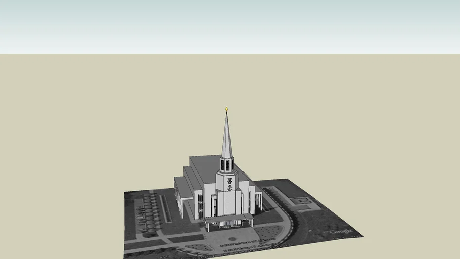 Preston England temple | 3D Warehouse