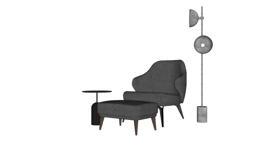 ARM CHAIR 1 | 3D Warehouse