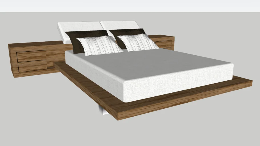 Poliform Zoe Bed | 3D Warehouse