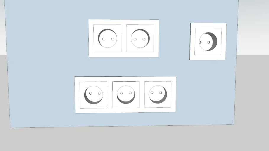 electric plugs | 3D Warehouse