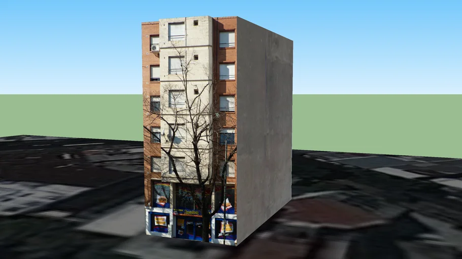 Edificio en Diagonal 80, La Plata | 3D Warehouse