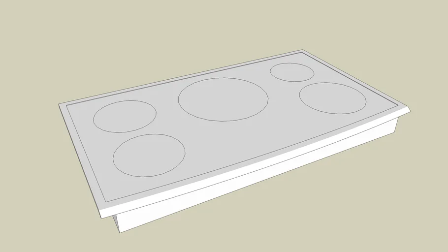 Cooktop | 3D Warehouse
