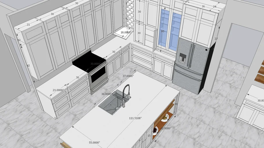 Pro Squad Kitchen 2 | 3D Warehouse