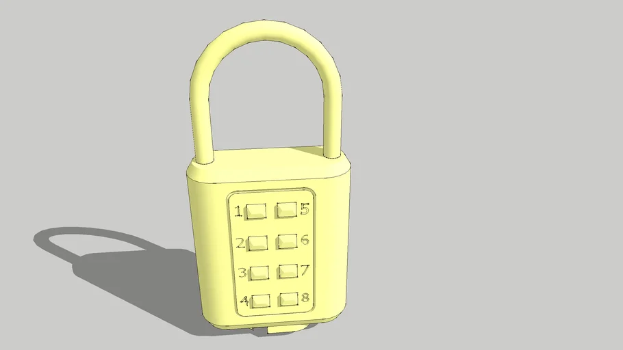 lock | 3D Warehouse