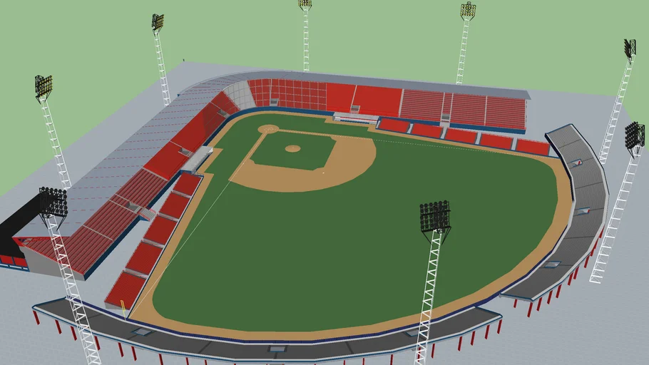 Estadio de Beisbol/Baseball Stadium | 3D Warehouse