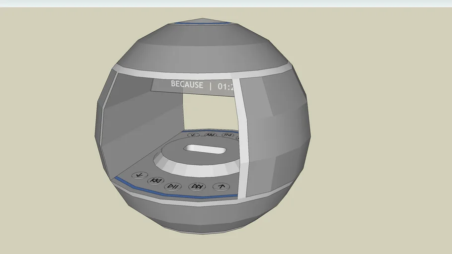 Music Player Dock | 3D Warehouse