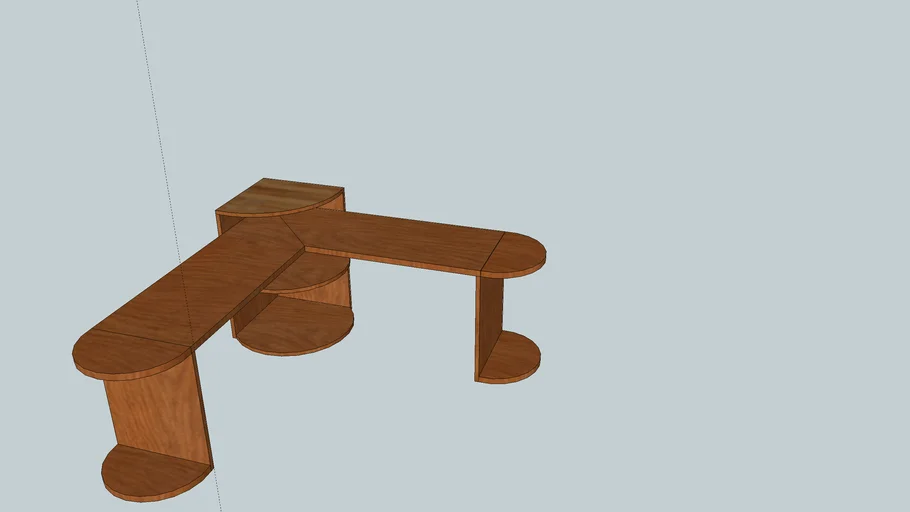 Basic Desk | 3D Warehouse