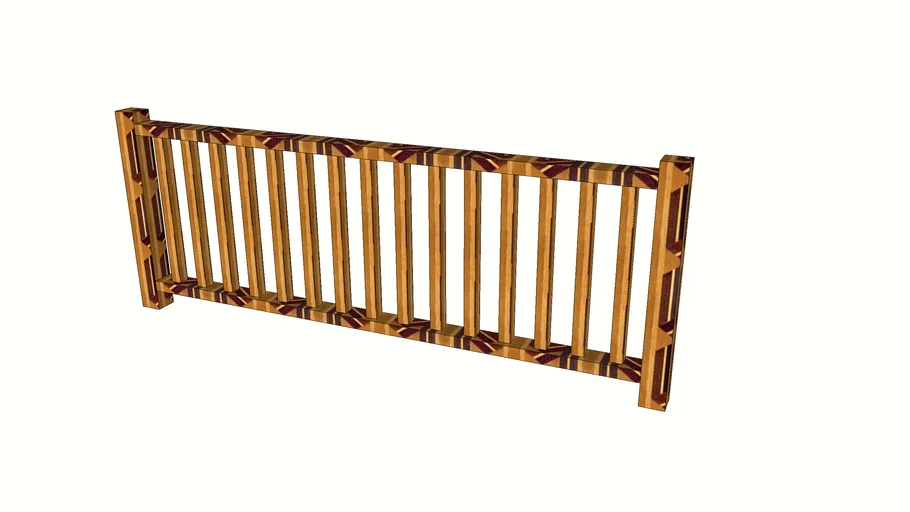 SketchUp Fence Model | 3D Warehouse