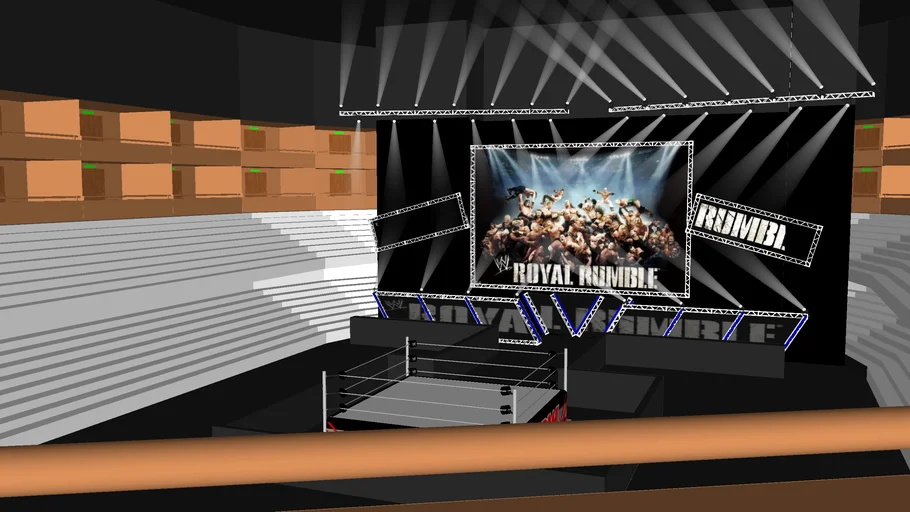 WWE Arena | 3D Warehouse