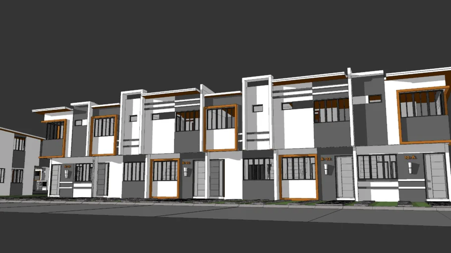 Modern Townhouse | 3D Warehouse