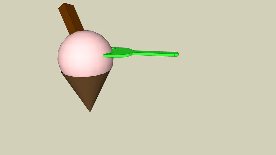 ice cream cone | 3D Warehouse
