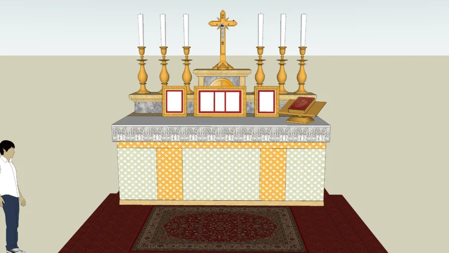 Catholic High Altar | 3D Warehouse