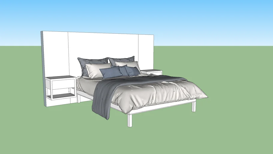 Cama matrimonial | 3D Warehouse