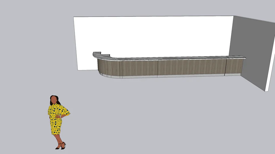 Restaurant counter | 3D Warehouse