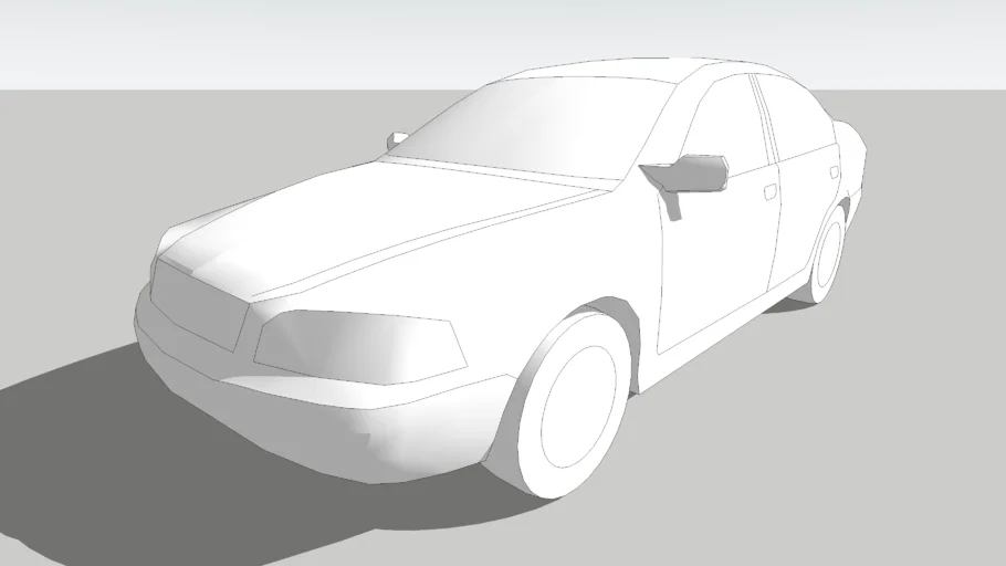 low poly car | 3D Warehouse