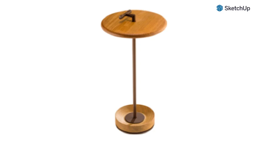 Mesa Lateral Handy - Tecline | 3D Warehouse