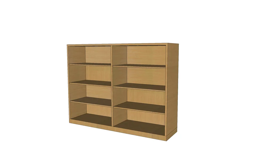 wooden shelves | 3D Warehouse