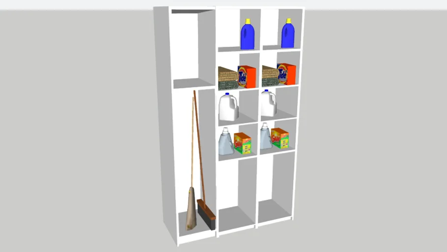 Armário de Limpeza | 3D Warehouse