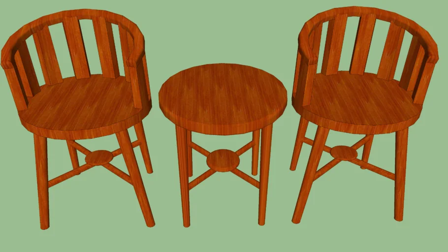 Kursi Teras Minimalis | 3D Warehouse