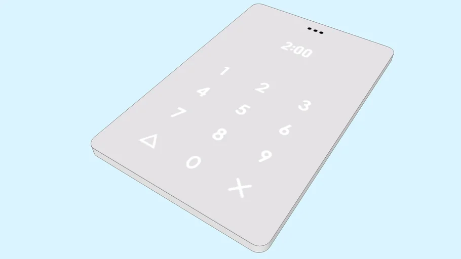 Light Phone | 3D Warehouse