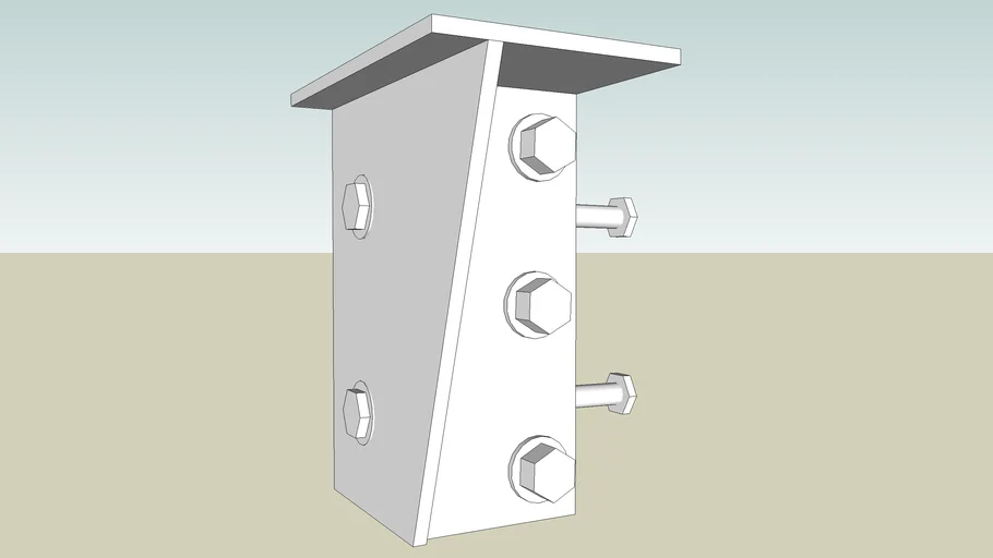 Corner Masonry Ledger Support | 3D Warehouse