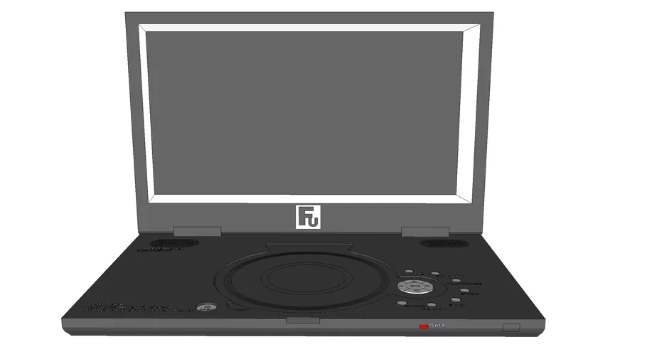 portable tv dvd player | 3D Warehouse