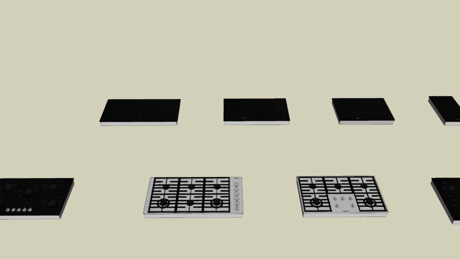 Cooktop | 3D Warehouse