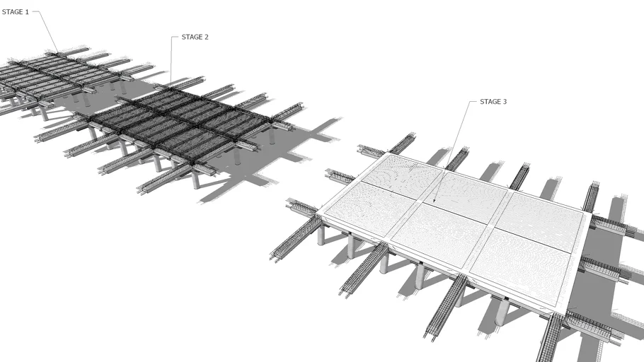 Piled Of Slab 01 | 3D Warehouse