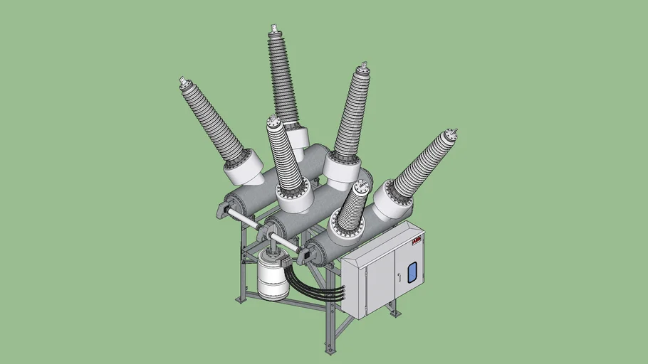 230kV Substation Breaker | 3D Warehouse