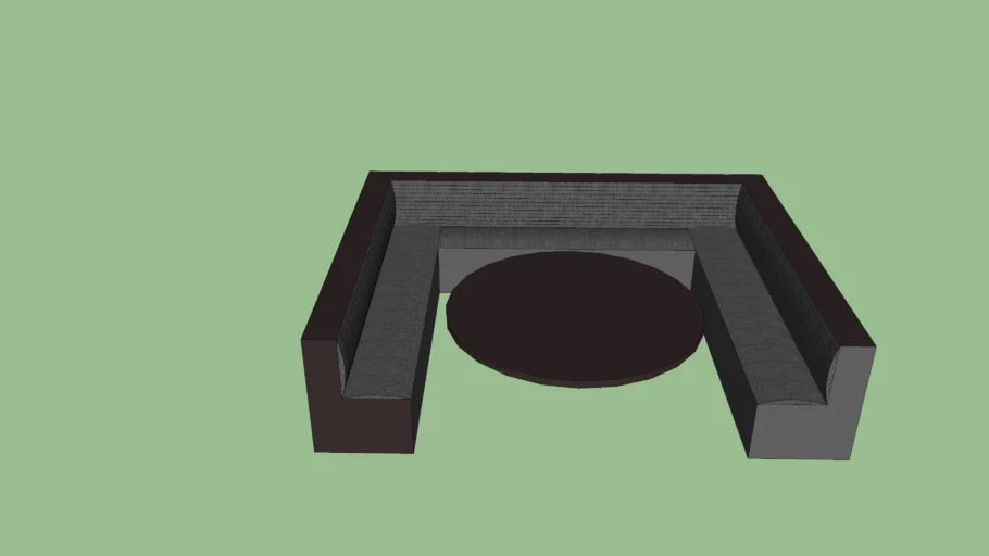 Restaurant Booth | 3D Warehouse