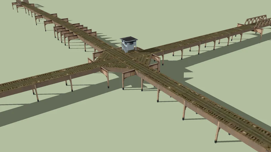 Chicago-l (Lake&Wells) | 3D Warehouse