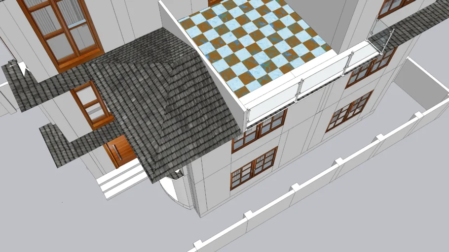 wooden tile | 3D Warehouse