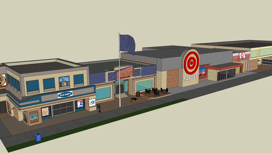 Giant Foods Plaza | 3D Warehouse