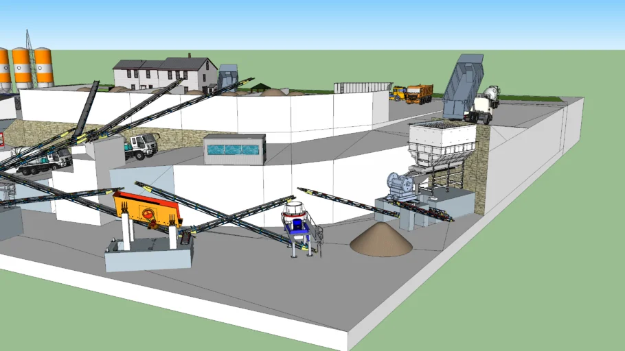 Cevahir Beton Concrete Plant | 3D Warehouse
