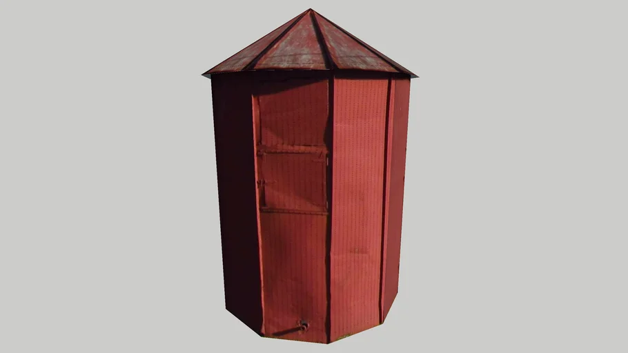 Little Red Silo | 3D Warehouse