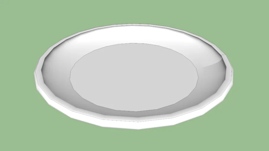 Plate | 3D Warehouse