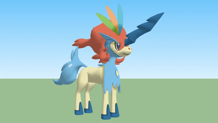 Resolute Form Keldeo (Pokémon X and Y) | 3D Warehouse