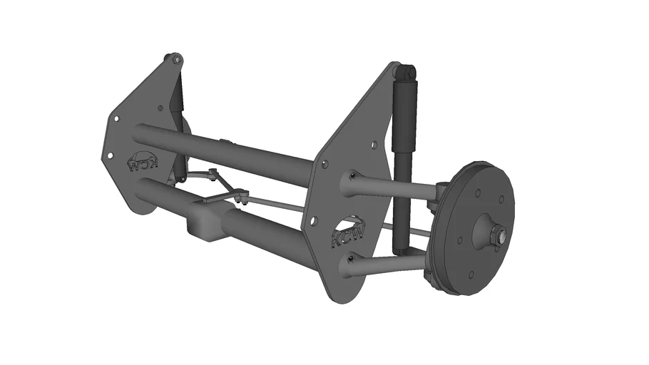 Kustom Coach Werks 6inch Narrowed Beam (BUS) | 3D Warehouse
