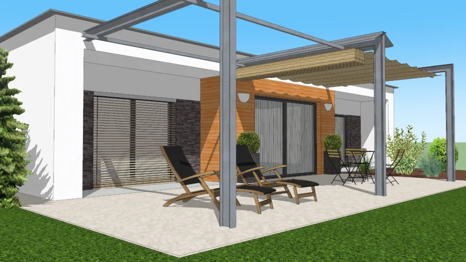 2 Shipping container house | 3D Warehouse