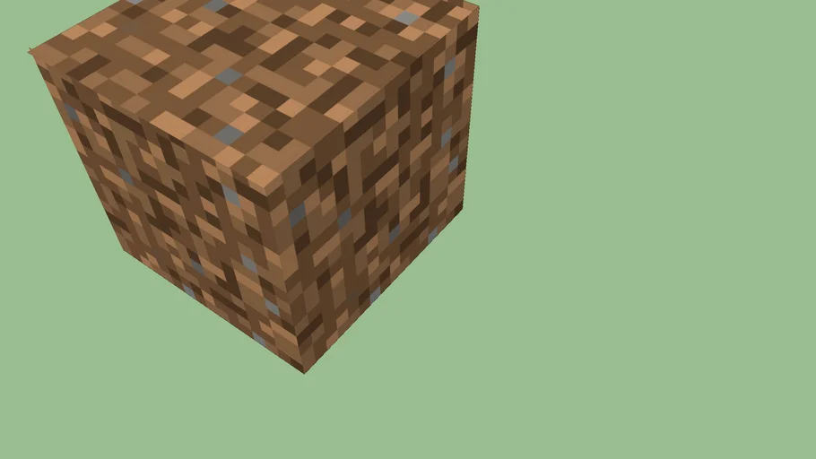 minecraft dirt block | 3D Warehouse