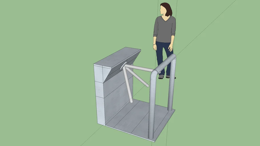 Turnstile | 3D Warehouse