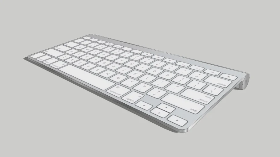 Apple Wireless Keyboard | 3D Warehouse