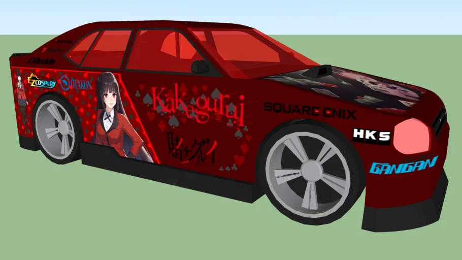 Kakegurui Yumeko Jabami Itasha | 3D Warehouse