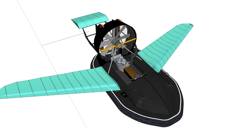 Flying Hover Craft | 3D Warehouse