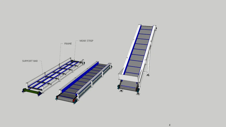 Conveyor Belt | 3D Warehouse
